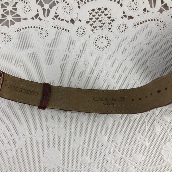 Joe Boxer | Accessories | Vintage Womens Red Leather Band Joe Boxer ...